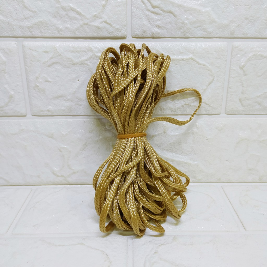 Jual Tali Artistik Coklat Tali Cokelat Bahan Kerajinan Tangan DIY ...