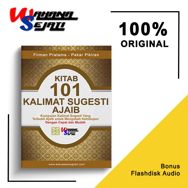 Jual Buku Pengembangan Diri, Kitab 101 Kalimat Sugesti Ajaib | Shopee ...