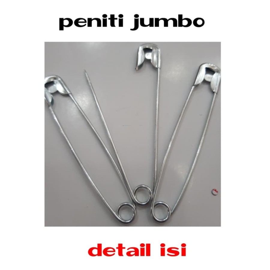 Jual Peniti Jumbo KIT Peniti Besar Peniti Sprei ISI 6PCS | Shopee Indonesia