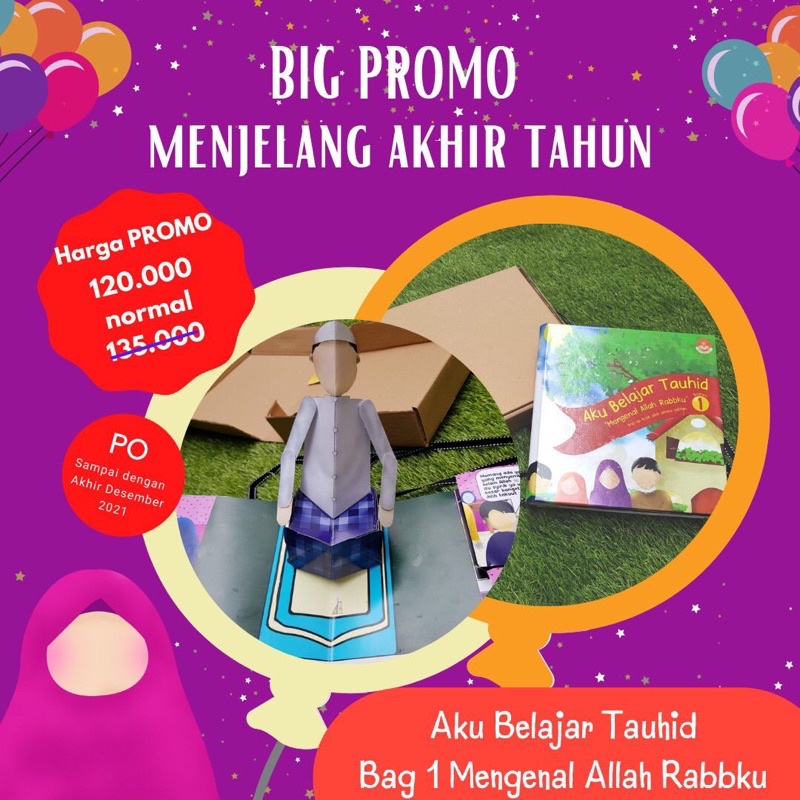 Jual AKU BELAJAR TAUHID MENGENAL ALLAH RABBKU BUKU POP UP ANAK | Shopee Indonesia