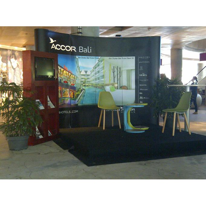 Jual PROMO Backwall, Backdrop, Backwall Curve:3x4 TANPA PRINTING ZD245 ...