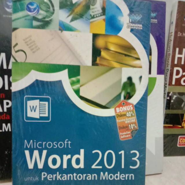 Jual Buku Microsoft Word 2013 untuk pekantoran modern | Shopee Indonesia