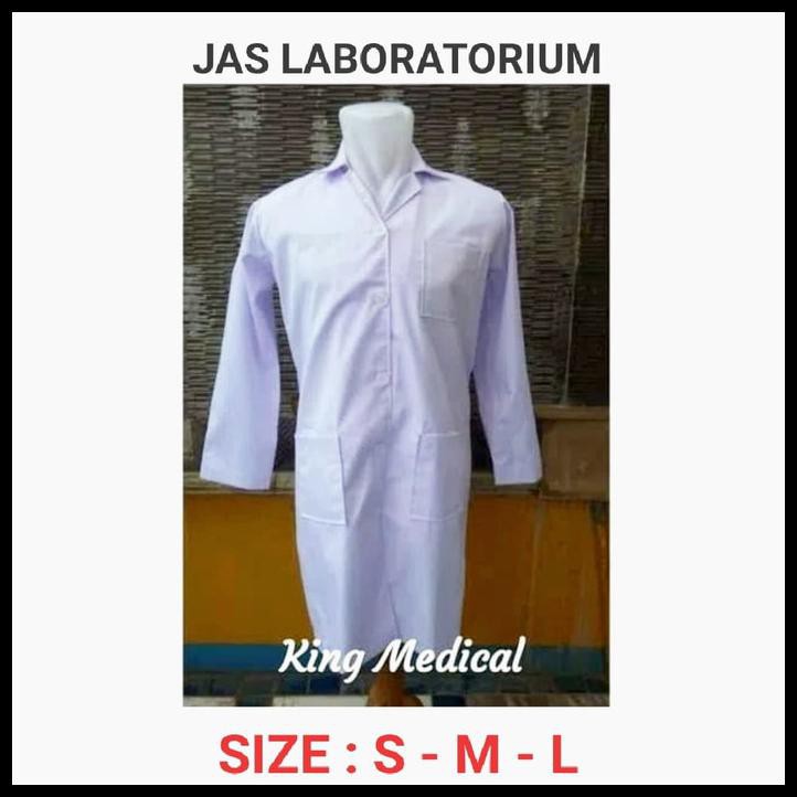 Jual Jas Lab/Baju Laboratorium - Praktikum Lengan Panjang | Shopee ...