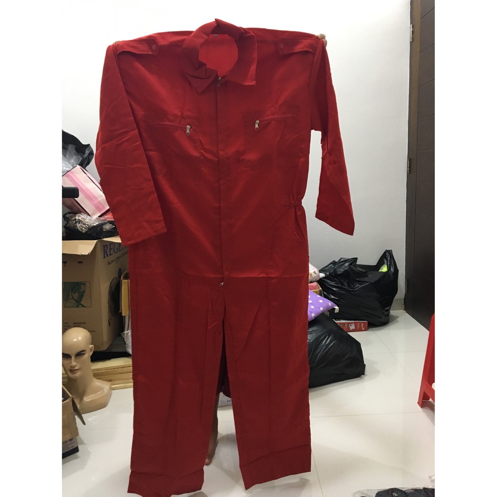 Jual Wearpack Terusan Merah | Wearpak | Shopee Indonesia