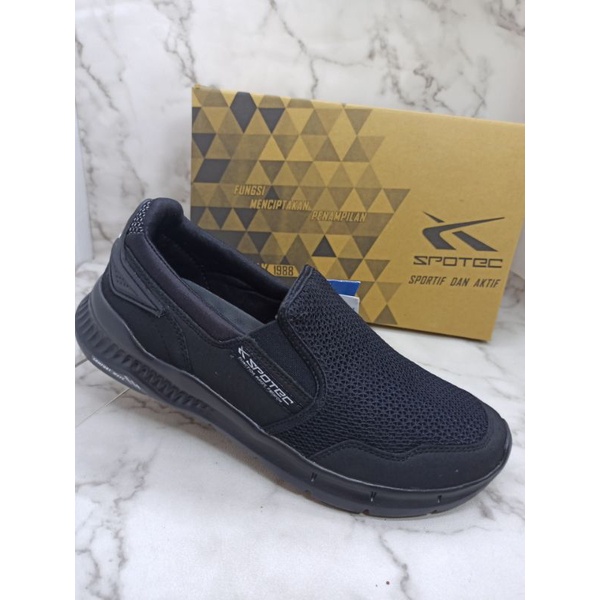 Jual Sepatu Sport Casual Spotec Lexi model slip on | Shopee Indonesia