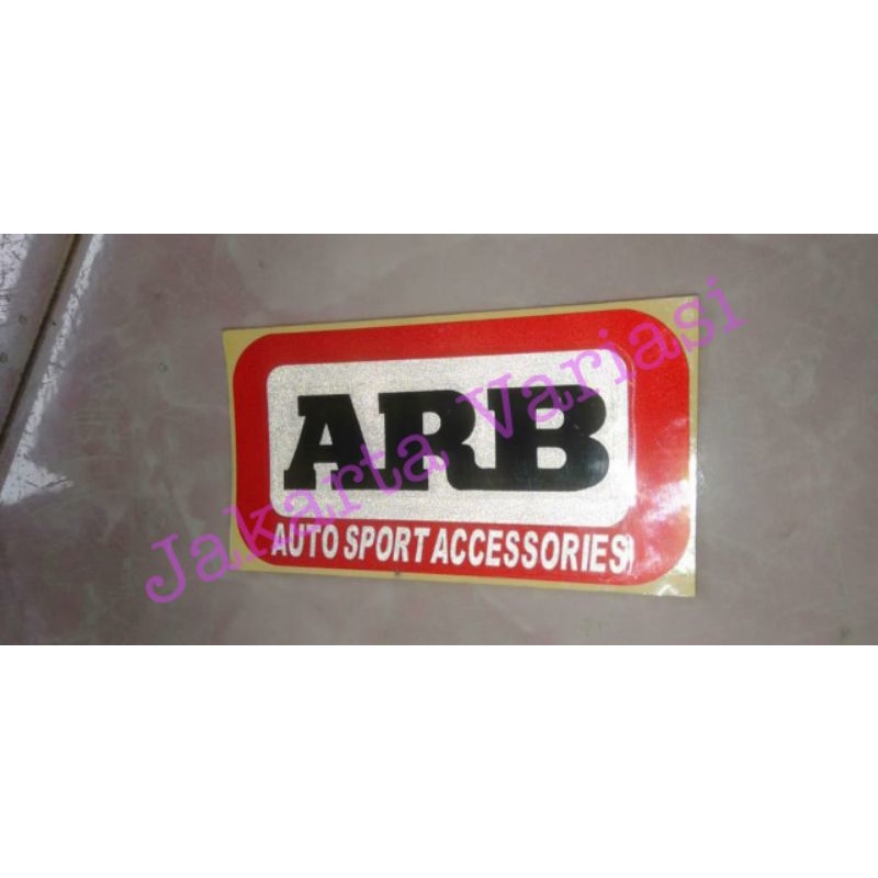 Jual STIKER ARB STIKER TOWING BESI ARB | Shopee Indonesia