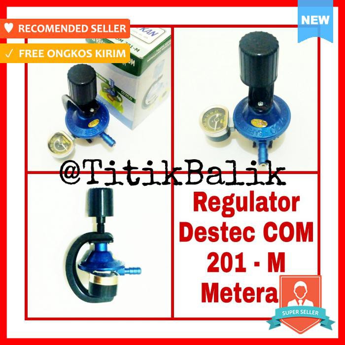 Jual Regulator Kompor Gas Destec Com 201 M Tekanan Rendah Destec Com ...