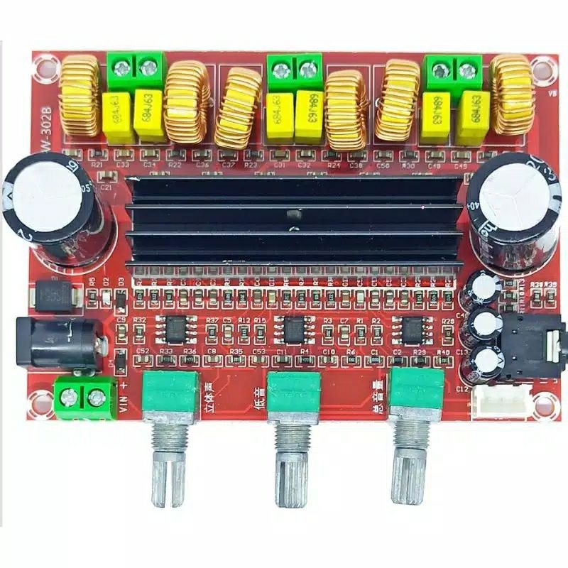 Jual Kit power amplifier class d tpa 3116d2 2x80+100w HW-302B | Shopee ...