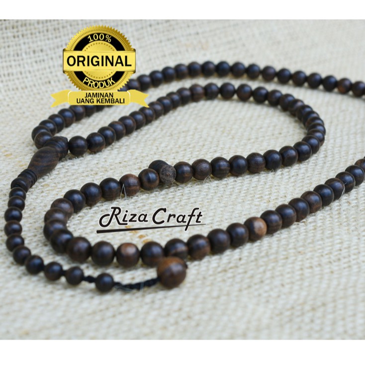 Jual Tasbih Kayu Kalimasada Kalimosodo 99 Butir. Asli- Bersertifikat ...