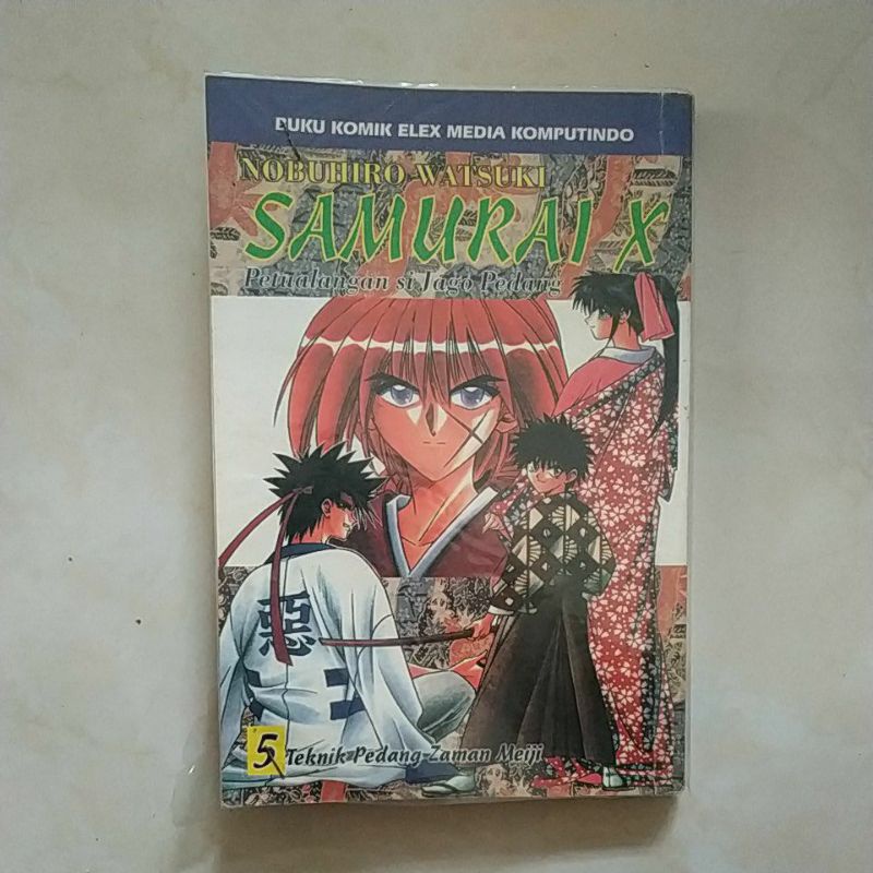 Jual Komik SAMURAI X/Buku Bekas/Komik Jepang/Manga | Shopee Indonesia
