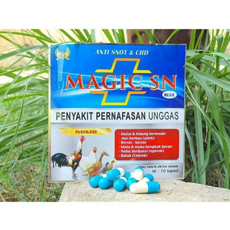 Jual OBAT Pernafasan Pernapasan Pilek Beringus SNOT CRD AYAM MAGIC SN ...