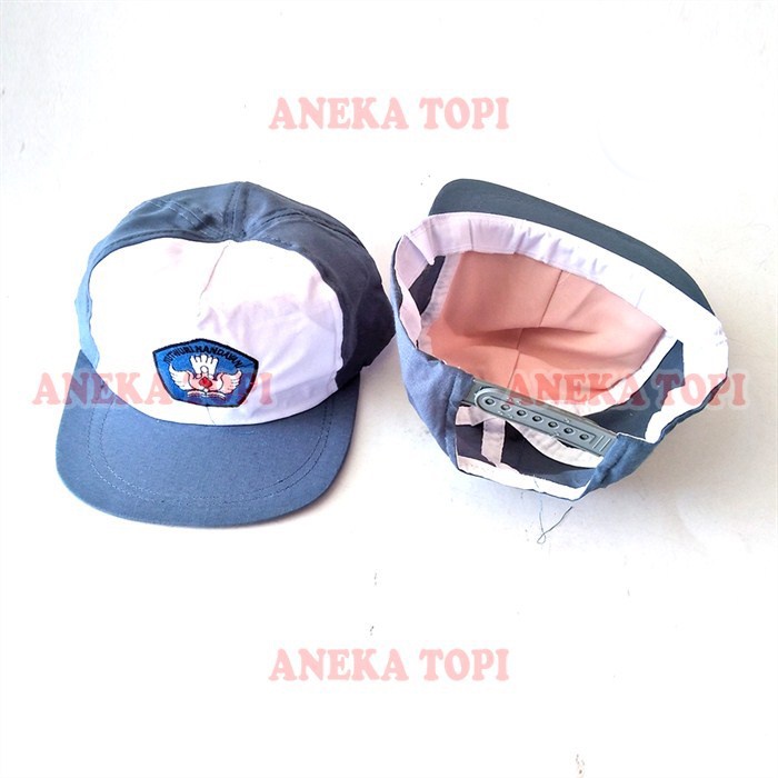 Jual Topi Sekolah SMA Logo Tut Wuri Warna Biru Topi SMK SMA Atribut ...
