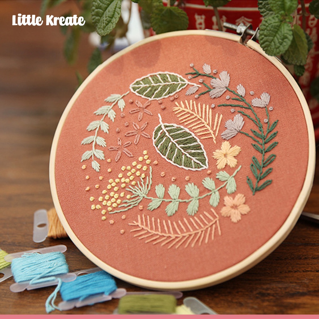 Jual HE#03 DIY Paket Sulam Menyulam / Hand Embroidery Kit / Needle ...