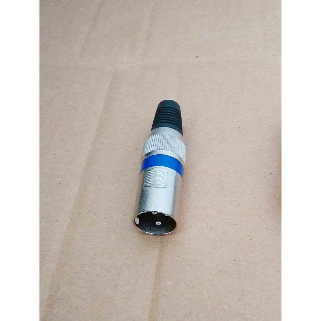 Jual Jack Audio Canon Male Cowo Jantan 3 Pin Soket Canon Besi Jack Mic ...