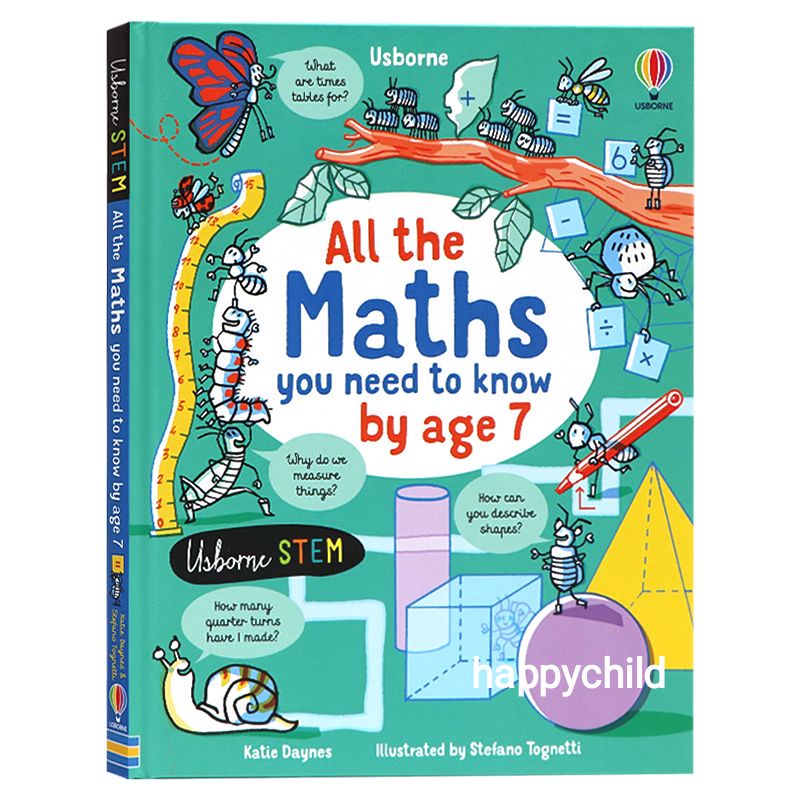 Jual Original guaranteed Usborne All the maths you need to know before ...