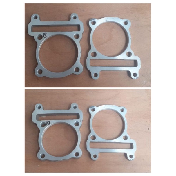 Jual gasket packing yamaha mio 8mm 1cm paking cylinder blok yamaha mio ...