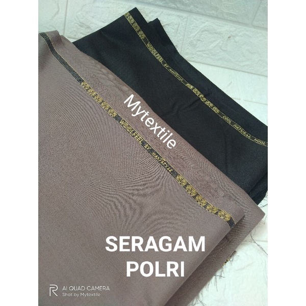 Jual woolfeel warna khusus seragam polisi pdl pdh | Shopee Indonesia