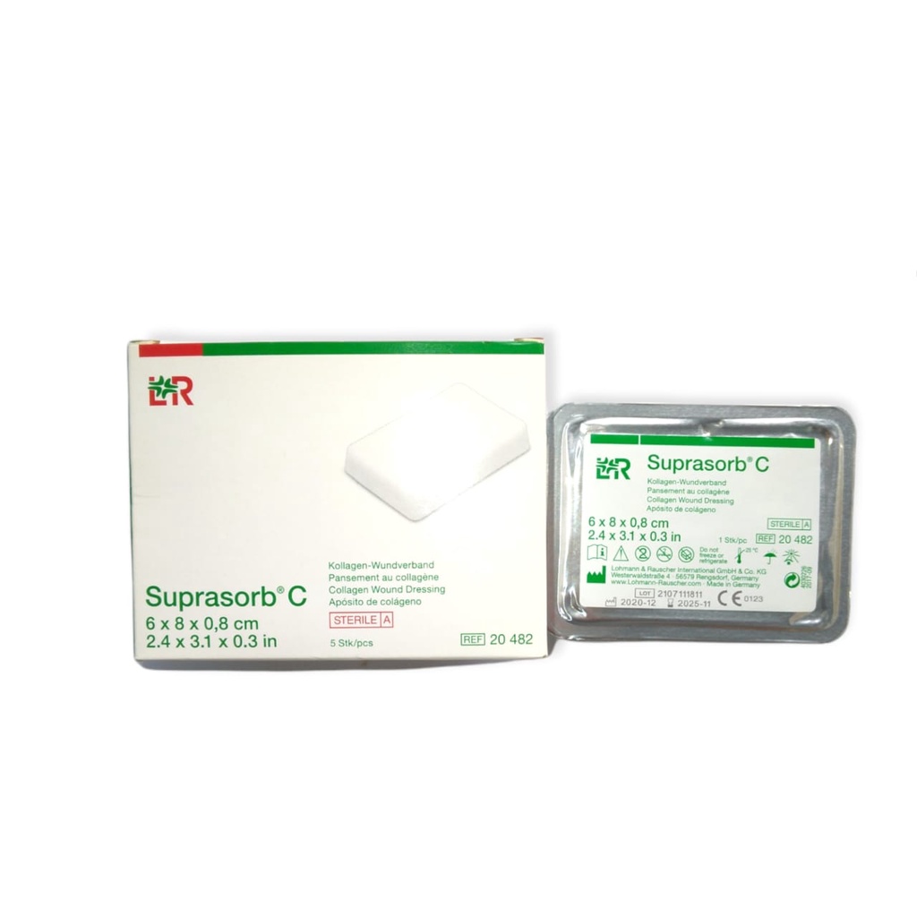 Jual Suprasorb C 6x8x0,8cm - collagen wound dressing - kolagen ...