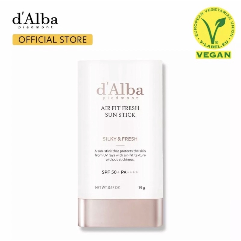 Jual d’Alba Air Fit Fresh Sun Stick SPF 50+ PA++++ | Shopee Indonesia