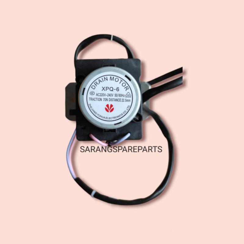 Jual DRAIN TRACTOR/DRAIN MOTOR XPQ 6 SHARP / DRAIN MOTOR MESIN CUCI 1 ...