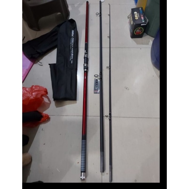 Jual joran sambung III kamikaze pro fighter gen 1 atau ii 360 390 420 ...