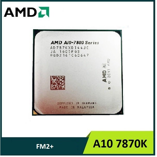 Jual Prosesor AMD FM2+ A10-7870K 3.9GHz Quad Cores GPU Radeon R7 A10 7870 | Shopee Indonesia