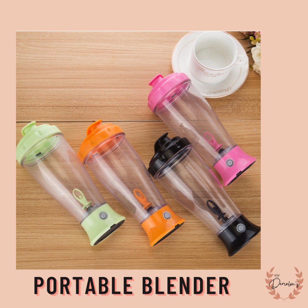 Jual MIXER BOTTLE BOTOL ADUK OTOMATIS UKURAN 350 ML | Shopee Indonesia