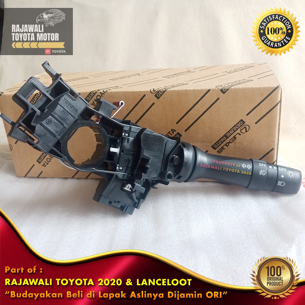 Jual Switch Saklar Lampu Innova & Hilux Tuas Depan Kanan Original ...