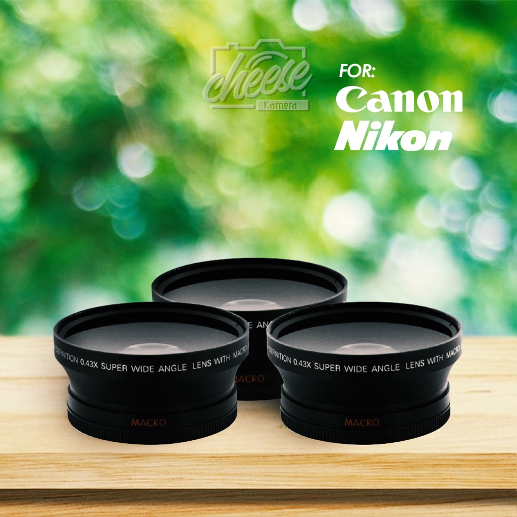 Jual LENSA MACRO ZOOM FOR CANON NIKON BISA FOTO OBJEK KECIL MURAH ...