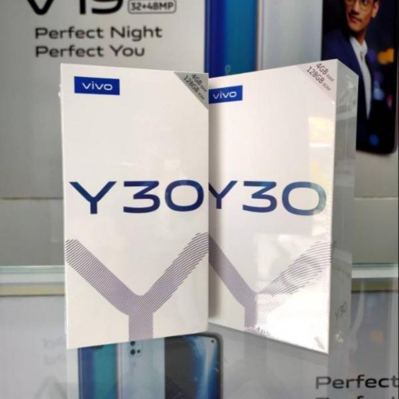 Jual New Vivo Y30 4/128 garansi resmi | Shopee Indonesia