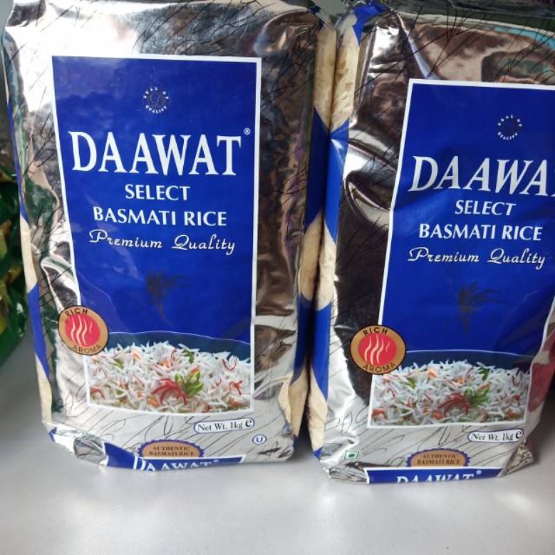Jual Daawat Select Basmati rice 1 kg | Shopee Indonesia