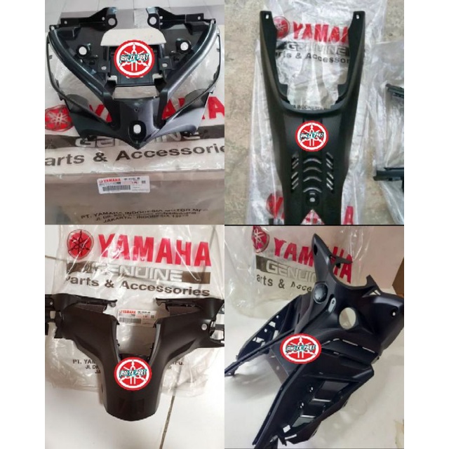 Jual PAKET COVER BODY KASAR YAMAHA JUPITER MX NEW MX-NEW 135 HITAM ...