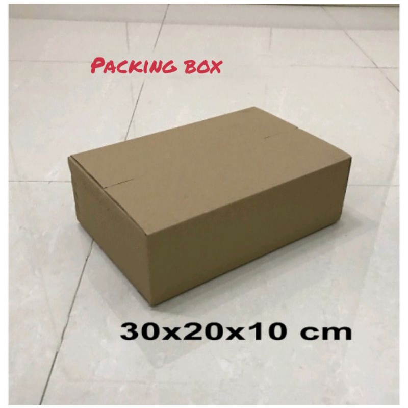 Jual kardus ukuran 30x20x10 cm box packing/aksesoris dll ST | Shopee ...