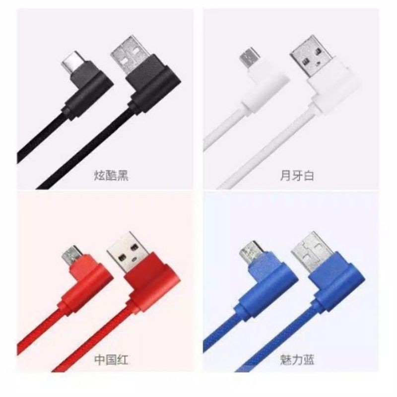 Jual Cable Data Micro USB L / TYPE C Fast Charging Gamers/Gaming 2.4A ...
