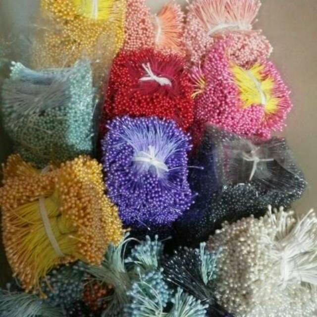 Jual Putik bunga per ikat Putik sari Putik Bunga Hias Putik Putik Bunga ...