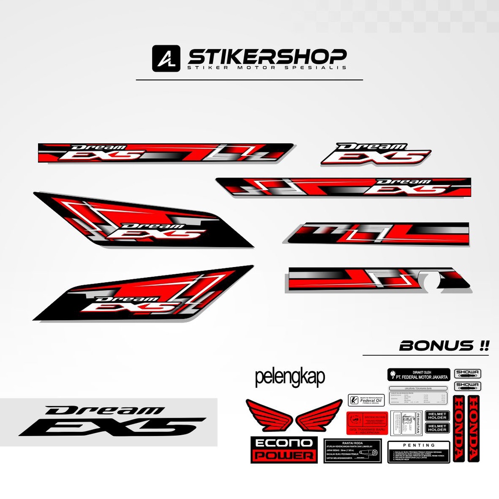 Jual STRIPING ASTREA PRIMA 1981 - 1993 / STAR / DREAM / STIKER ASTREA ...