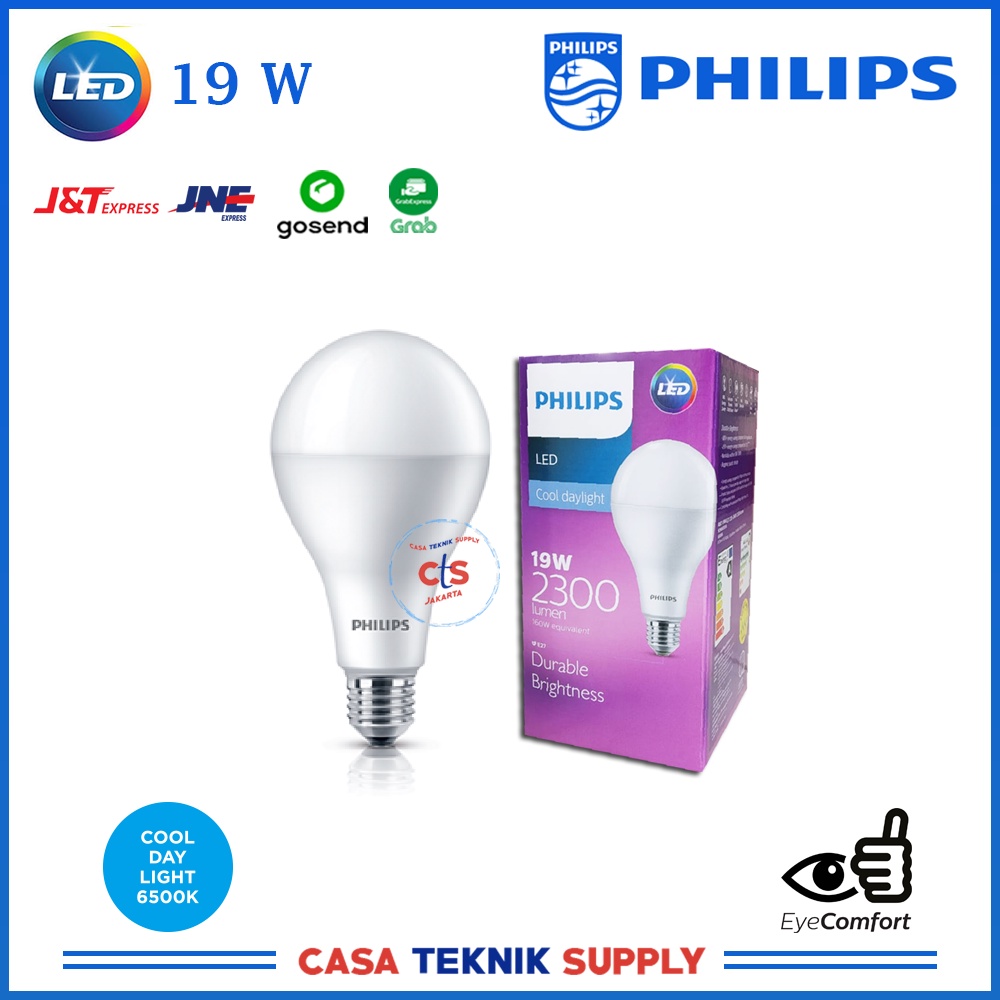 Jual Lampu Philips LED 19 Watt 19Watt 19 W 19W Putih | Shopee Indonesia