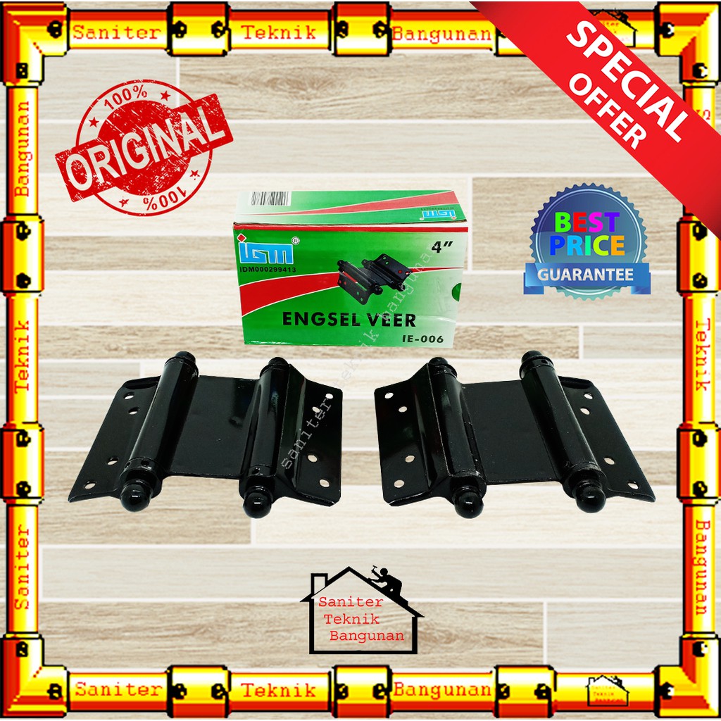 Jual Engsel Per Pintu Koboi IGM 4" Inch | Shopee Indonesia