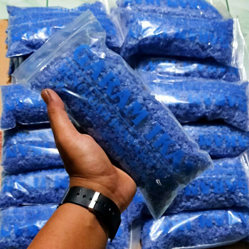 Jual garam biru,garam ikan aquarium,kolam ikan | Shopee Indonesia