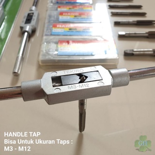 Jual Hand the Taps Pembuat Derat Drat Ulir Baut Nepel 4mm 5mm 6mm 8mm ...