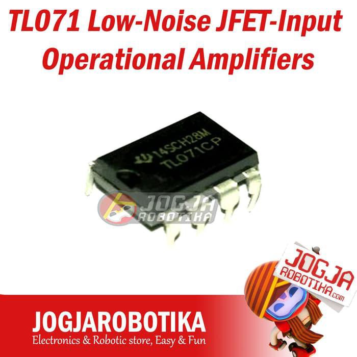Jual TL071 Low-Noise JFET-Input Operational Amplifiers | Shopee Indonesia