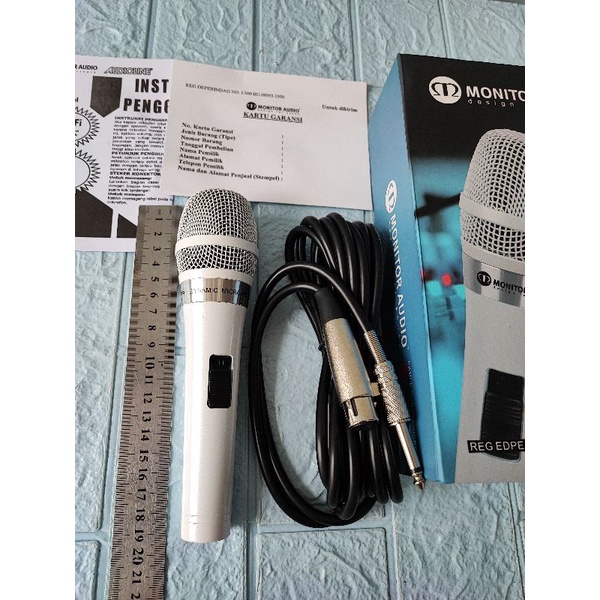 Jual Mic Dynamic Monitor Audio MA802 PRO MA802PRO Original Mik Vokal ...
