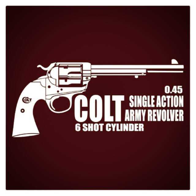 Jual Colt Single Action Cutting Sticker | Shopee Indonesia