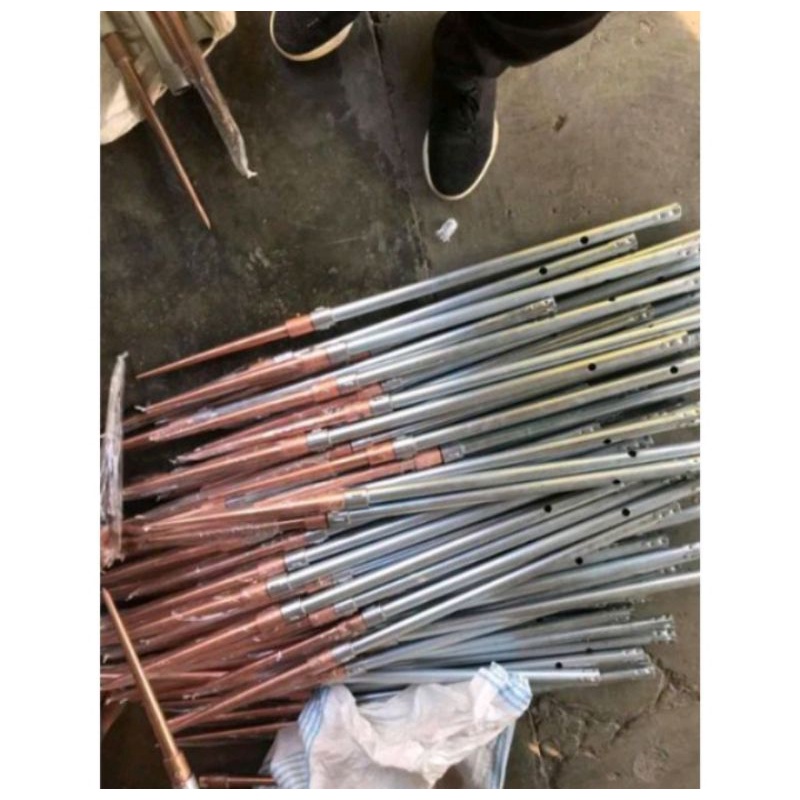 Jual SPLITZEN anti petir trisula + pipa + sok 3/4 panjang 60 cm ...