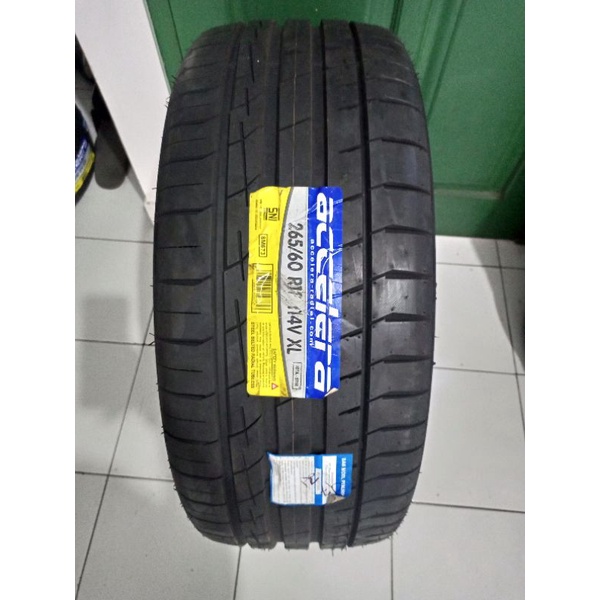 Jual BAN MOBIL TUBLES ACCELERA IOTA ST68 UKURAN 265 60 R18 Std fortuner ...