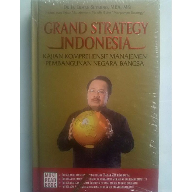 Jual GRAND STRATEGY INDONESIA Kajian Komprehensif Manajemen Pembangunan ...