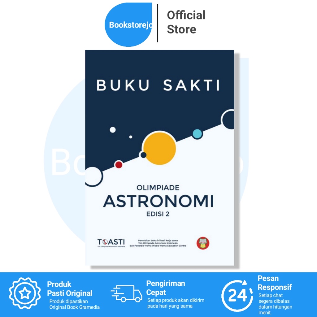 Jual Buku Sakti Olimpiade Astronomi Edisi 2 - TOASTI (Tim Olimpiade ...