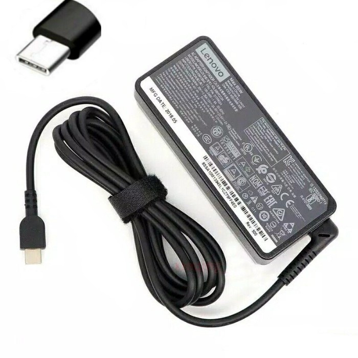 Jual Adaptor Charger Lenovo ThinkBook 14-IML 15-IML 14-IIL 15-II Type C ...