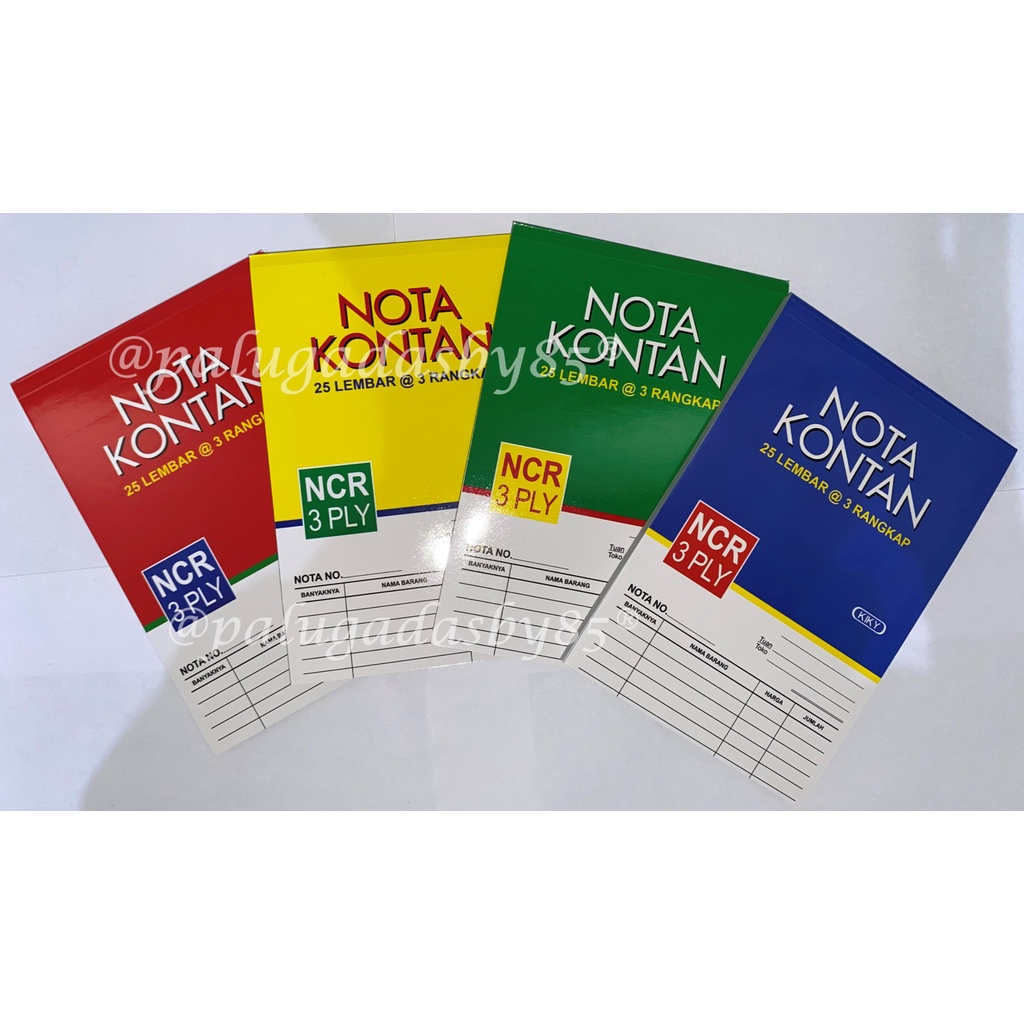 Jual (1 Pak Isi 10 Pcs) KIKY Buku Nota Kontan KIKY Kecil 3 Ply / Nota ...