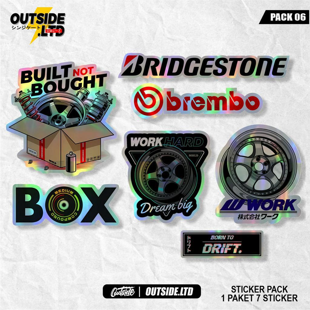 Jual STIKER PACK VELG MOBIL, STICKER SET PRINT CUT | Shopee Indonesia